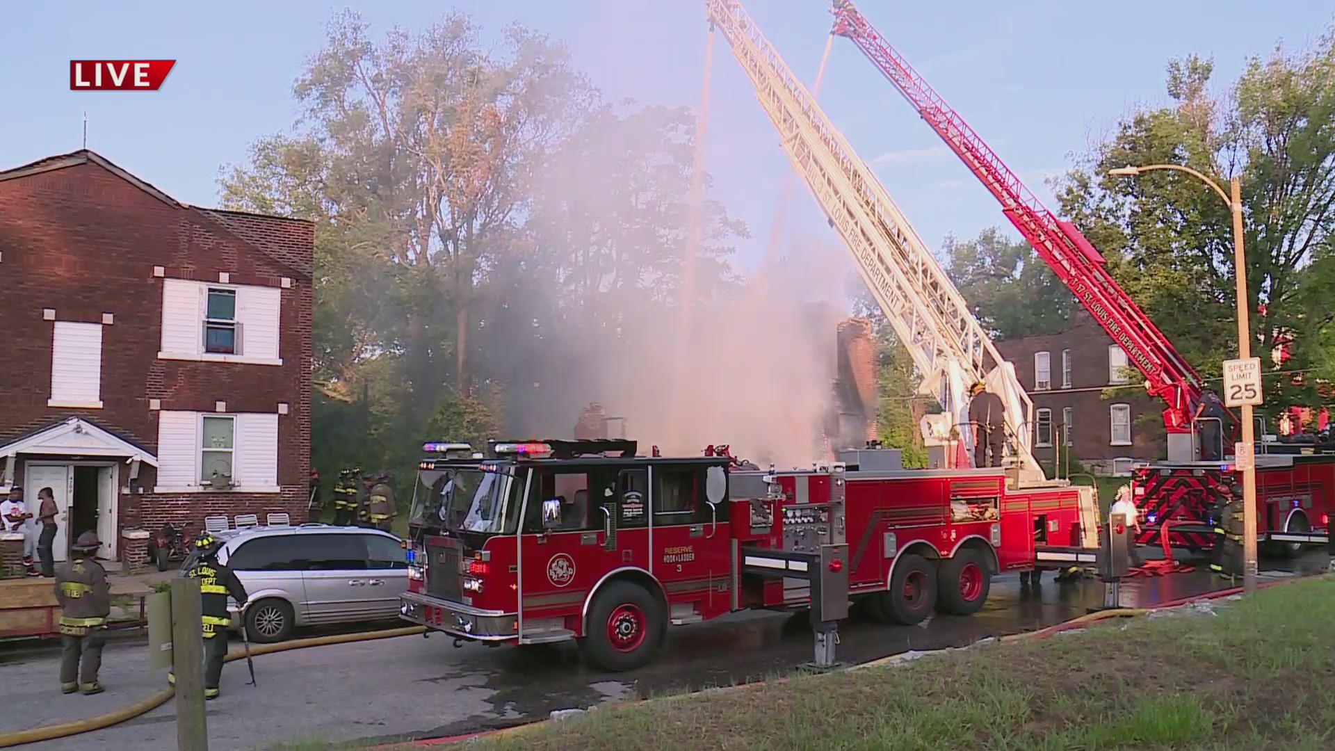 Crews respond to vacant building fire in St. Louis City – FOX 2