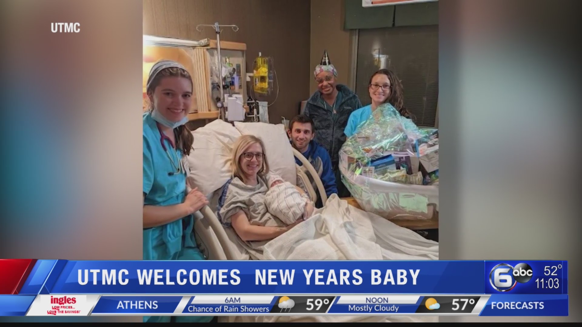 UTMC welcomes New Years baby – WATE 6 On Your Side