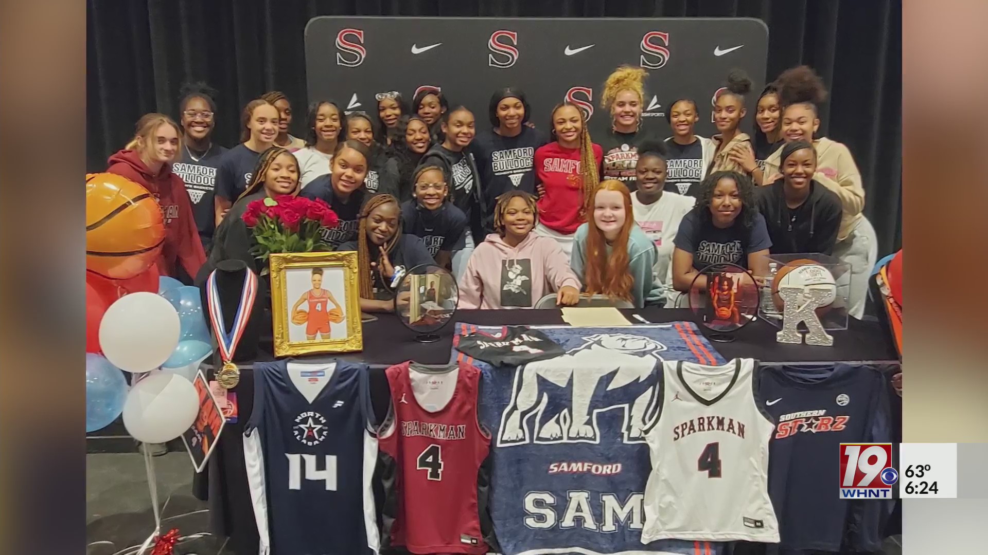 Sparkman Basketball Player Signs with Samford – WHNT.com