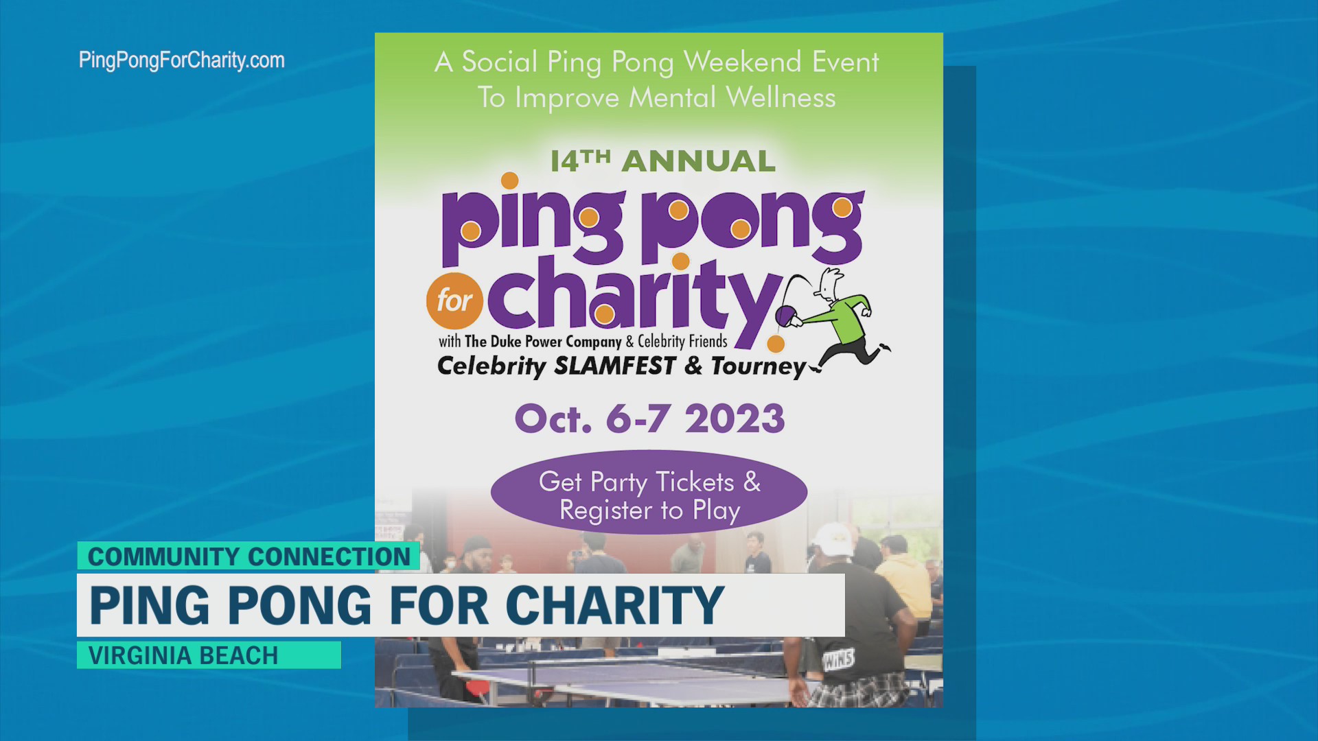 CC: Ping Pong for Charity – WAVY.com