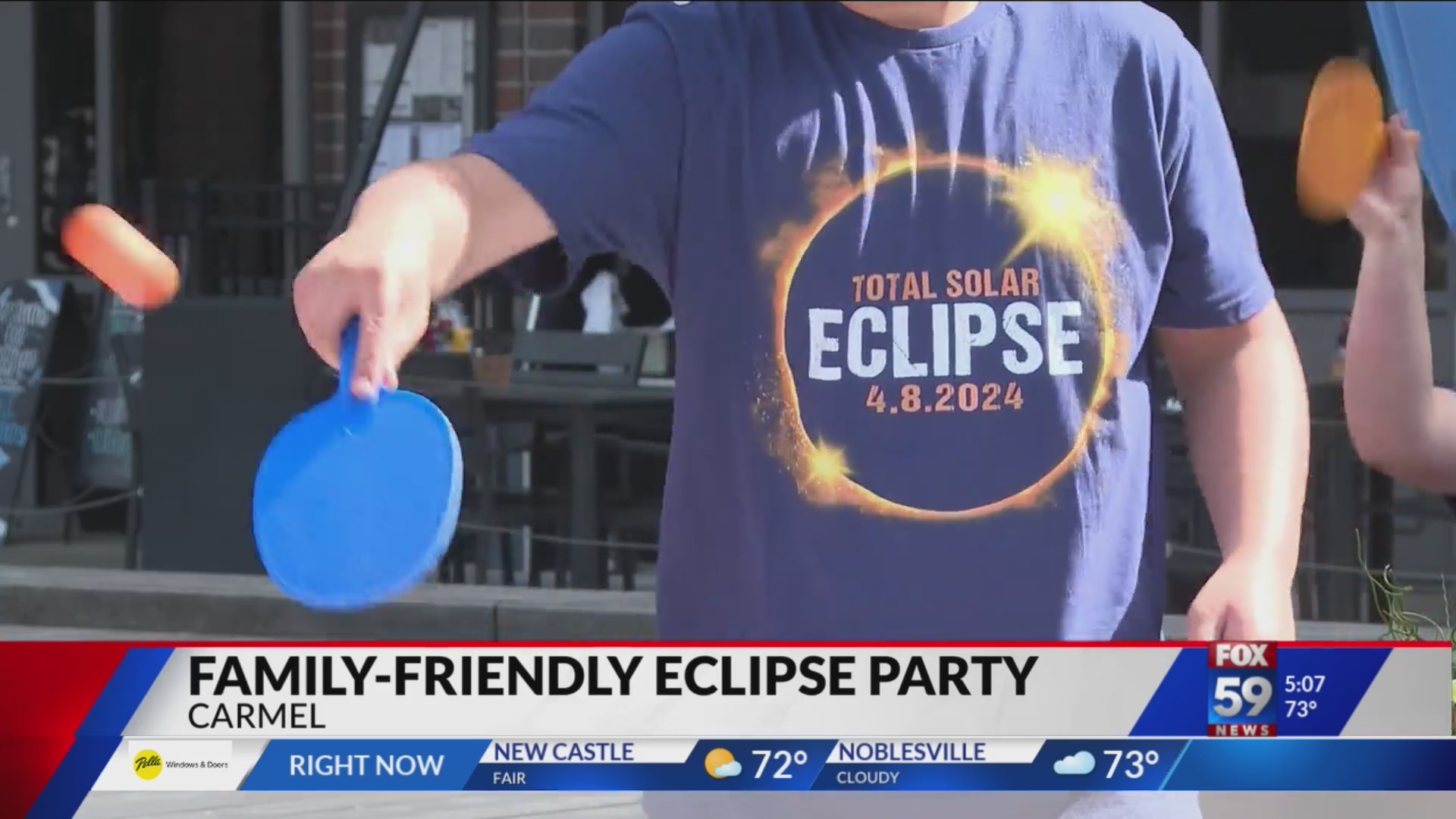 Family friendly eclipse event held in Carmel – Fox 59