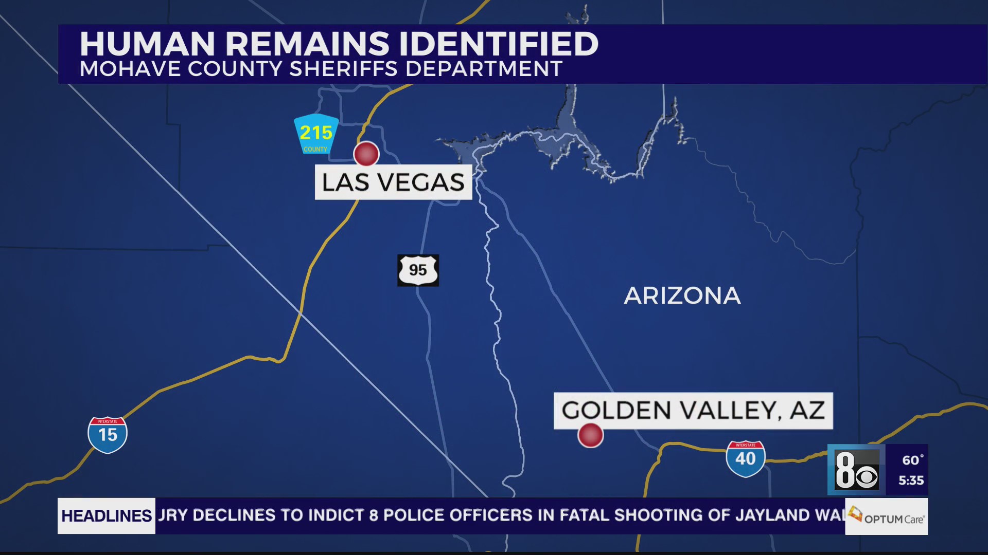 Human remains identified as Arizona man missing since 2020 – KLAS