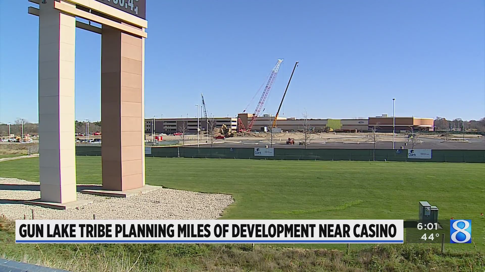 Gun Lake Tribe has big plans for 1,200 acres near Wayland – WOODTV.com