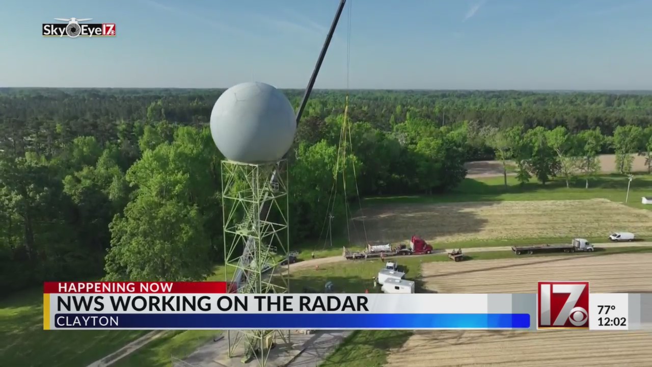 National Weather Service takes down Raleigh radar for repair during ...