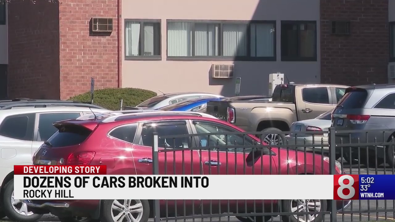 PD: 43 vehicles burglarized at Rocky Hill apartment complex – WTNH.com