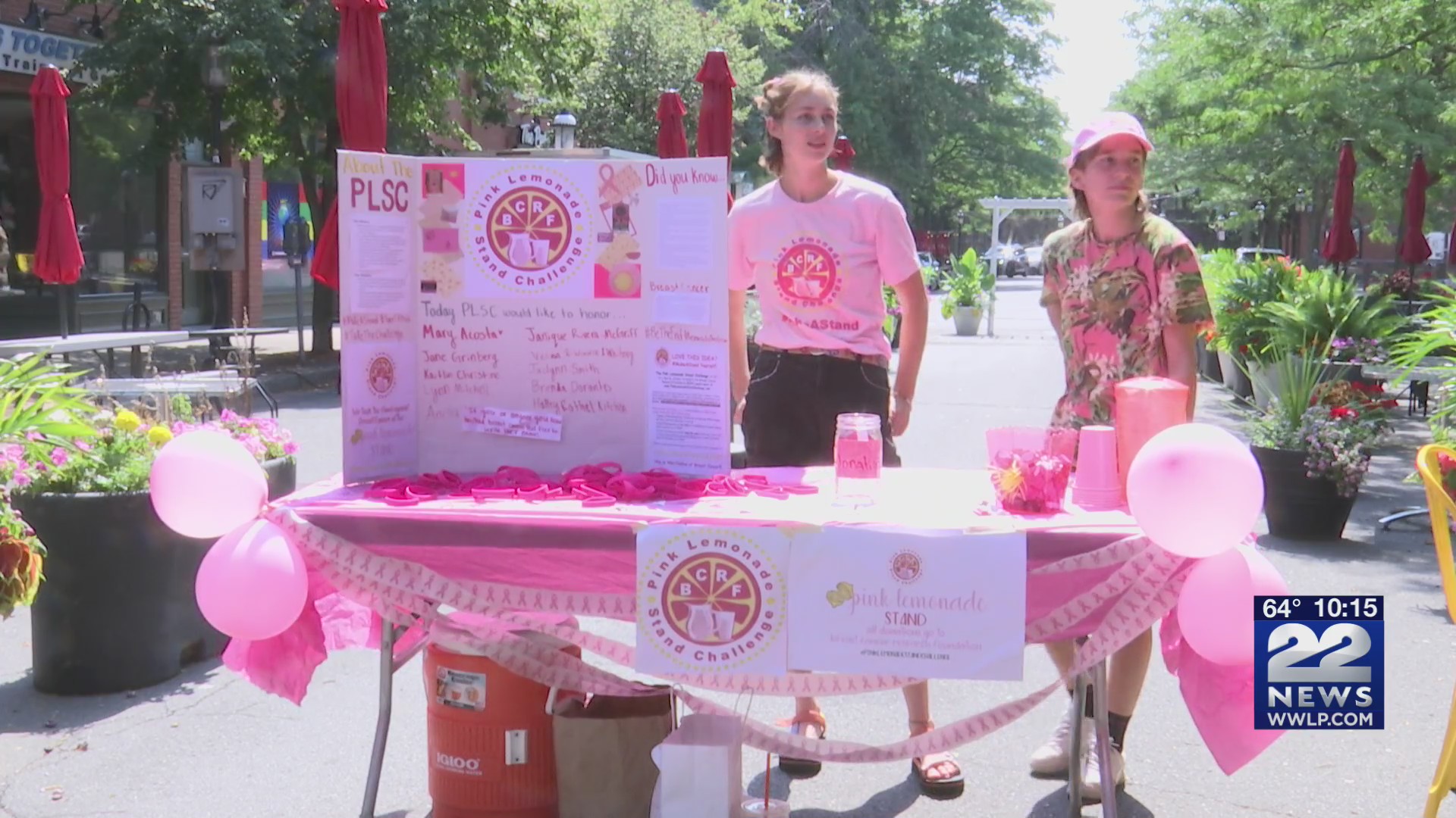 Smith College student runs lemonade stand to raise funds for breast ...