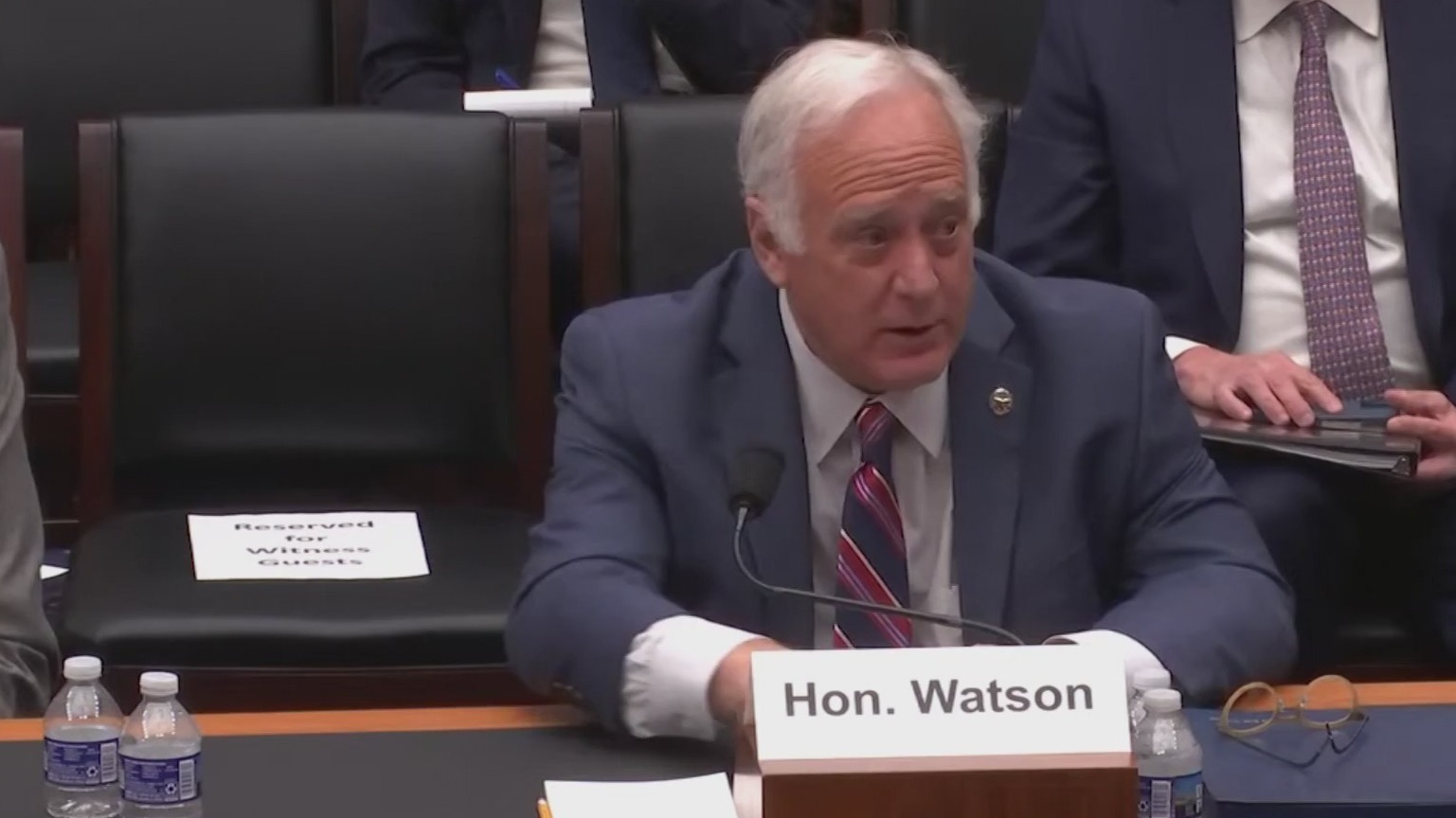 Austin Mayor Kirk Watson in Washington, D.C. Wednesday advocating for ...
