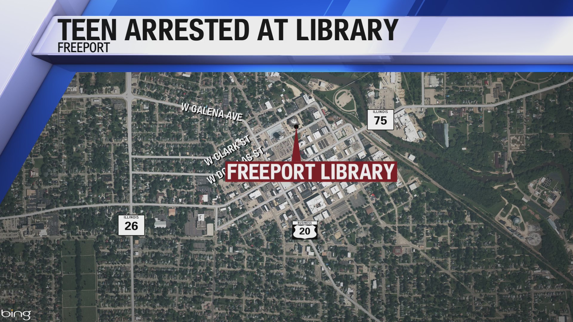 Teen live-streamed himself with BB gun at Freeport Library: police ...