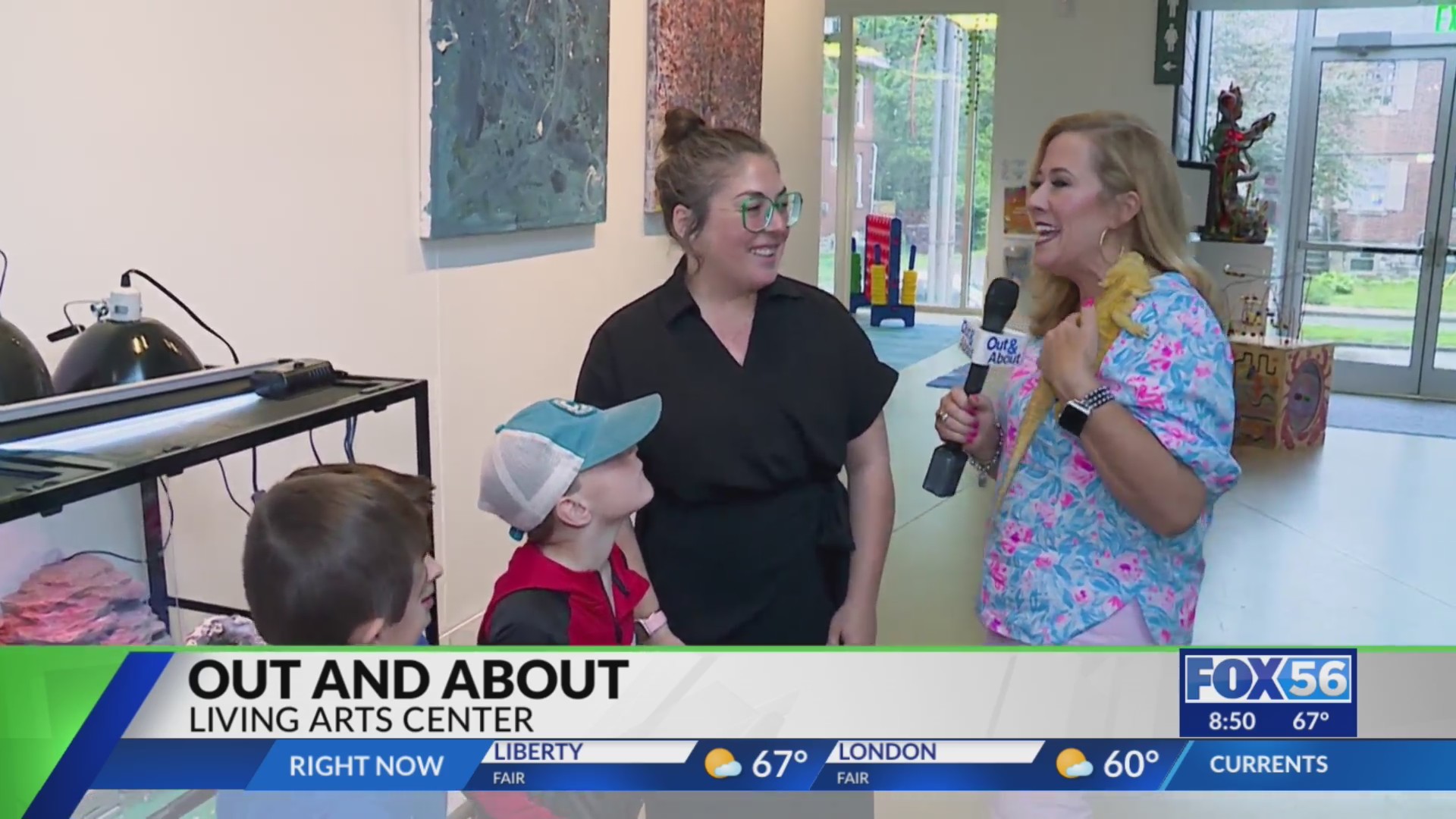 Jeanette Tesmer with Living Arts & Science Center – FOX 56 News