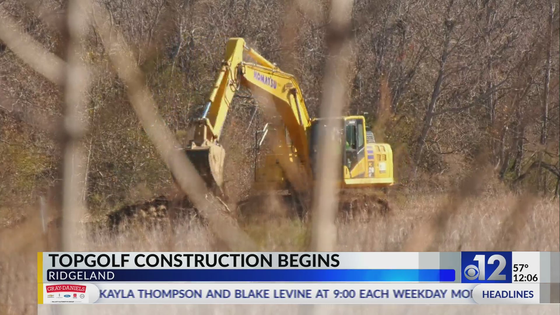 Topgolf under construction in Ridgeland – WJTV