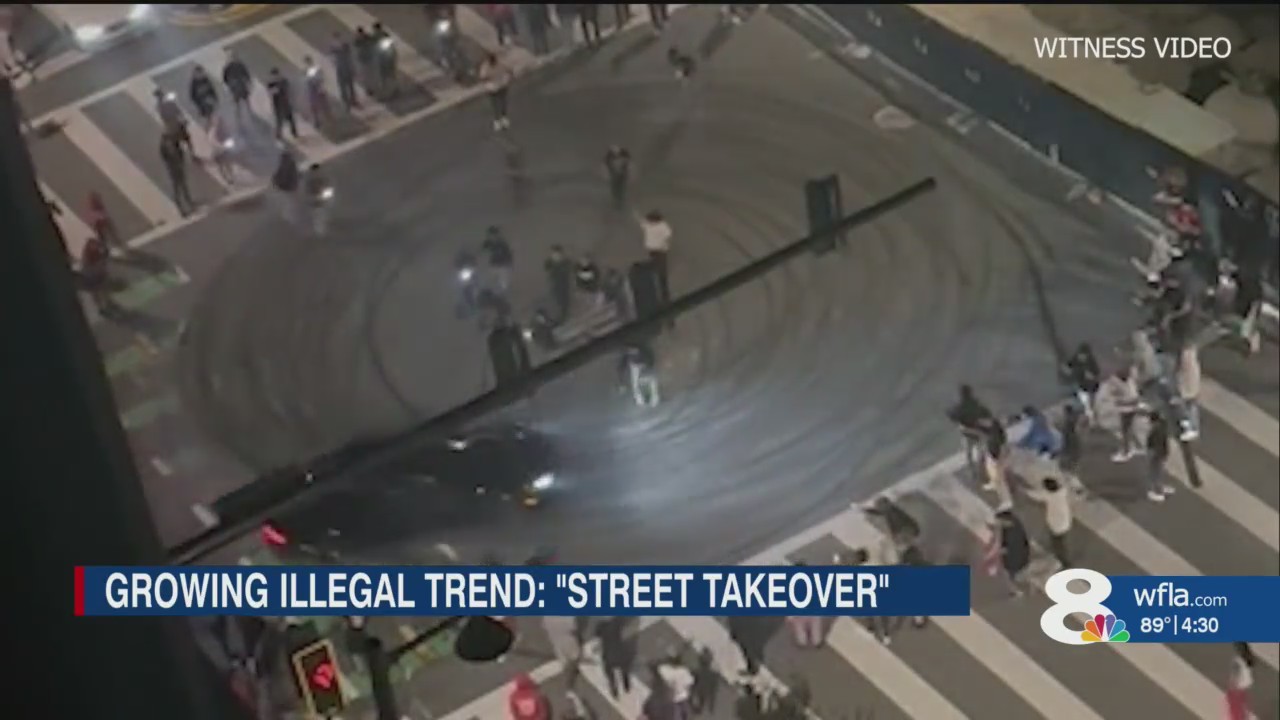 Shocking video shows ‘street takeover’ shutting down Water Street ...