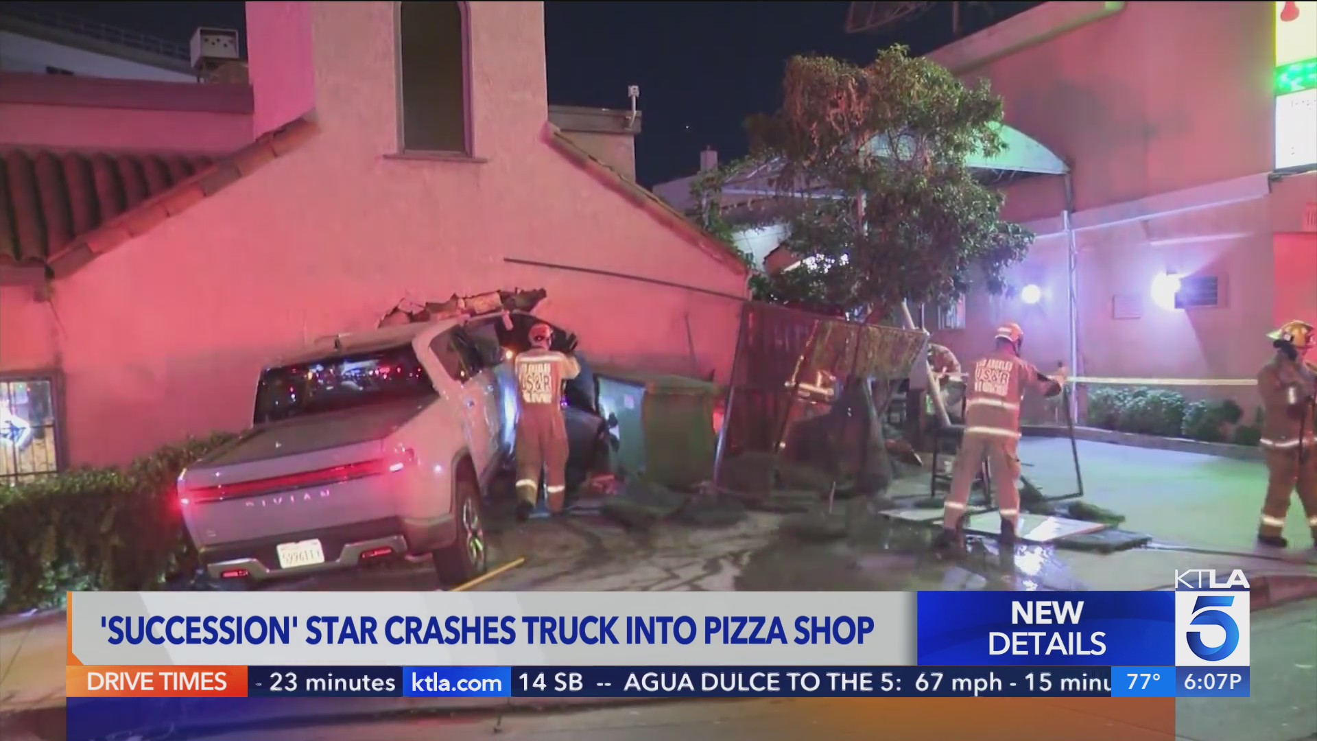 Video shows Hollywood crash involving ‘Ferris Bueller,’ ‘Succession ...