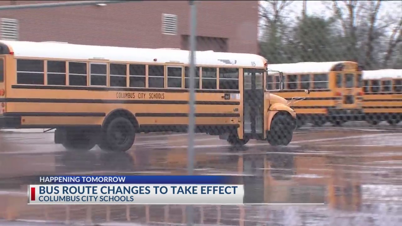 What to know about Columbus school bus changes – NBC4 WCMH-TV