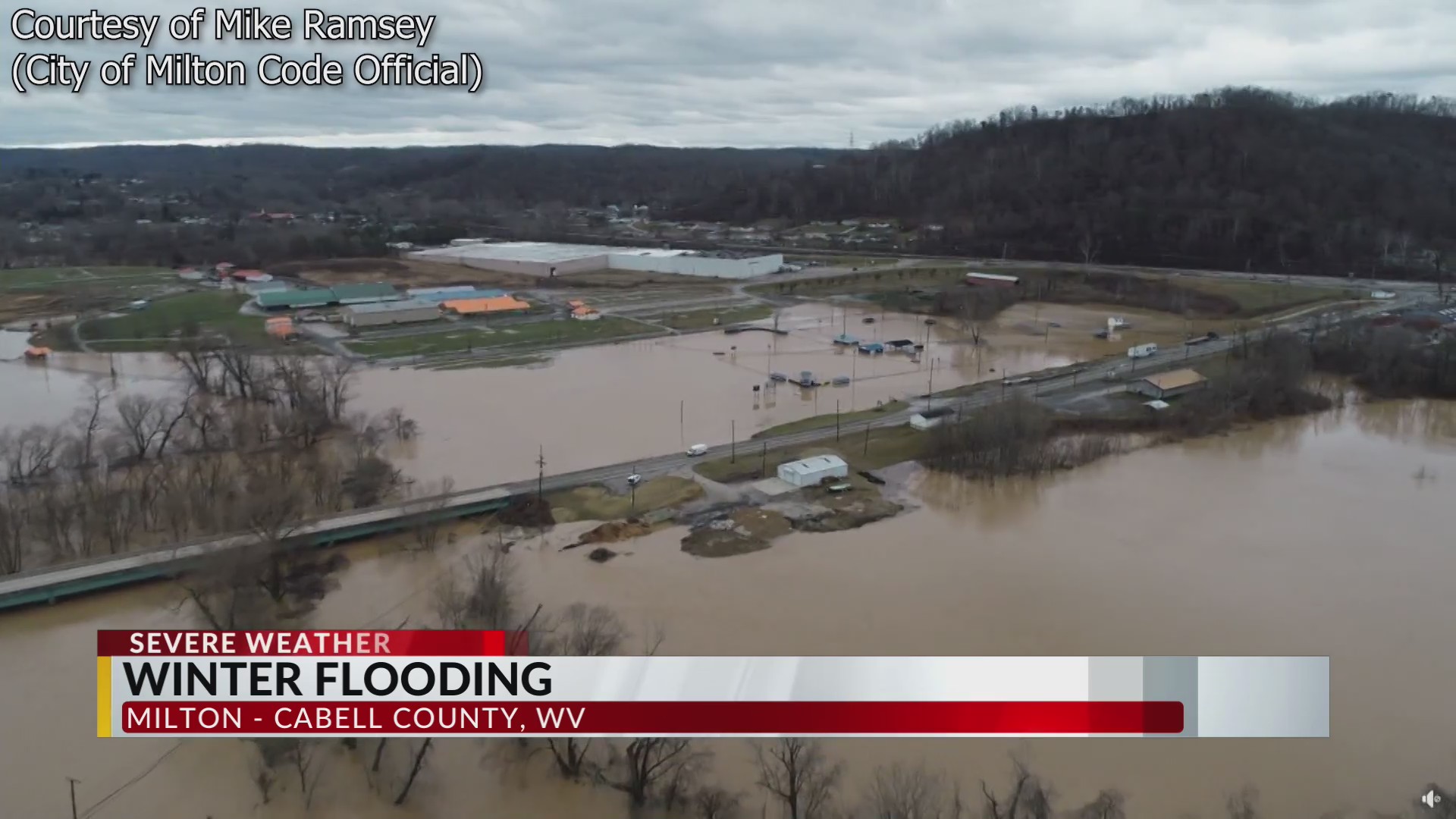 100-year flood hits city of Milton, West Virginia – WOWK 13 News