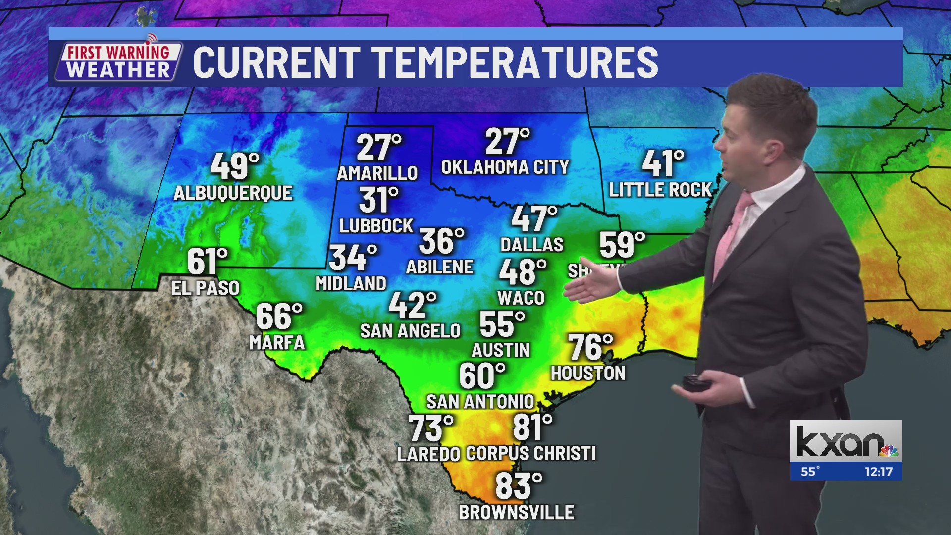 First Warning Weather with Meteorologist Nick Bannin – KXAN Austin