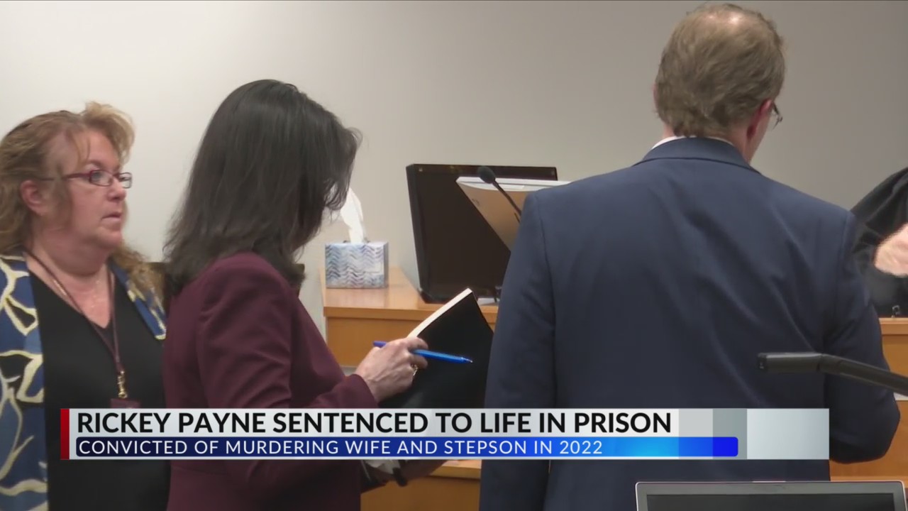 Rickey Payne gets life in prison for killing wife and 8-year-old step ...