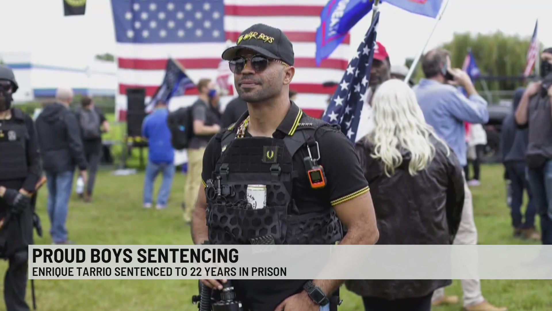 Proud boys leader sentenced to 22 years in prison – WSPA 7NEWS