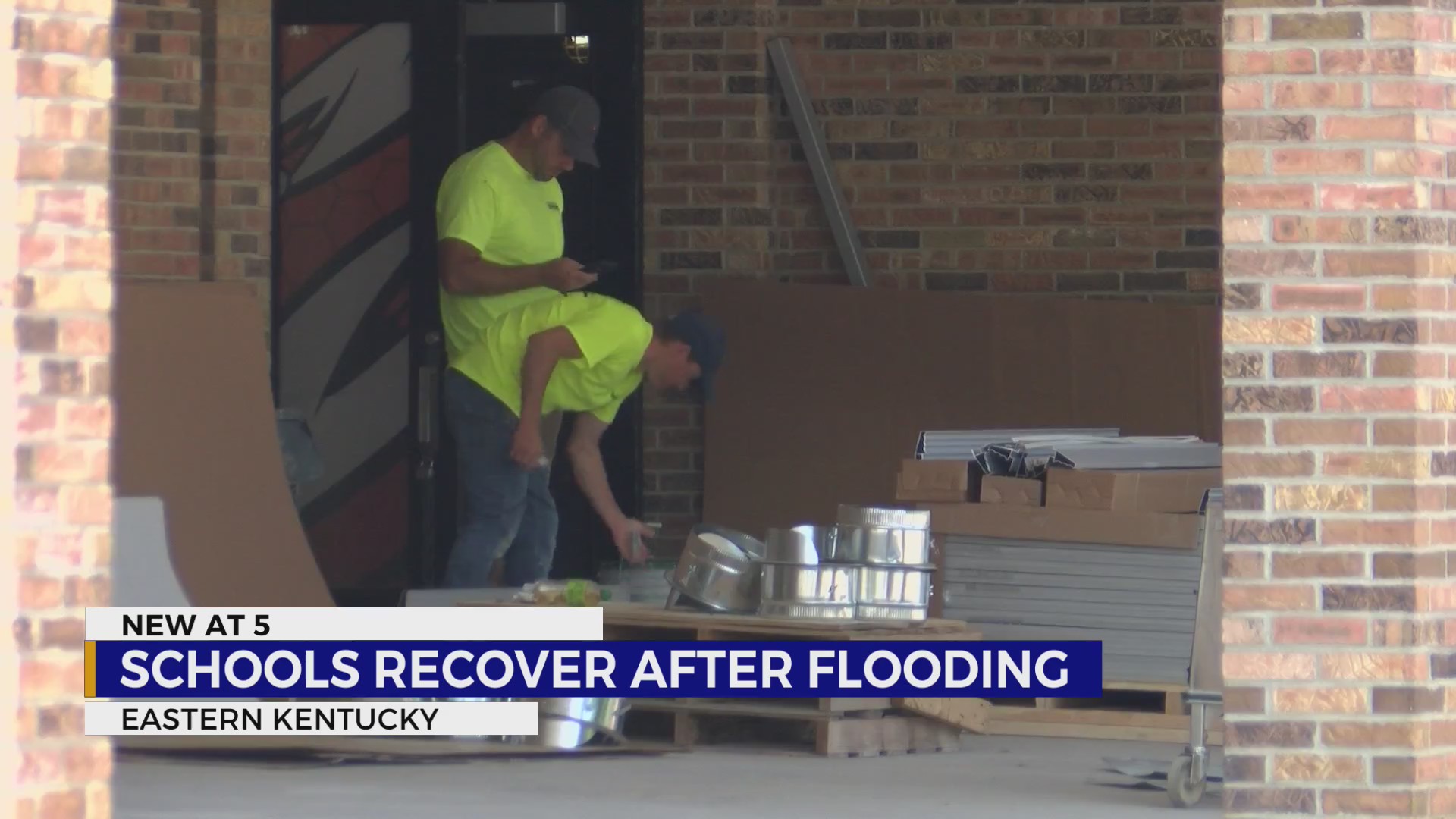 Last Letcher County School To Reopen After Floods Last Year Wjhl