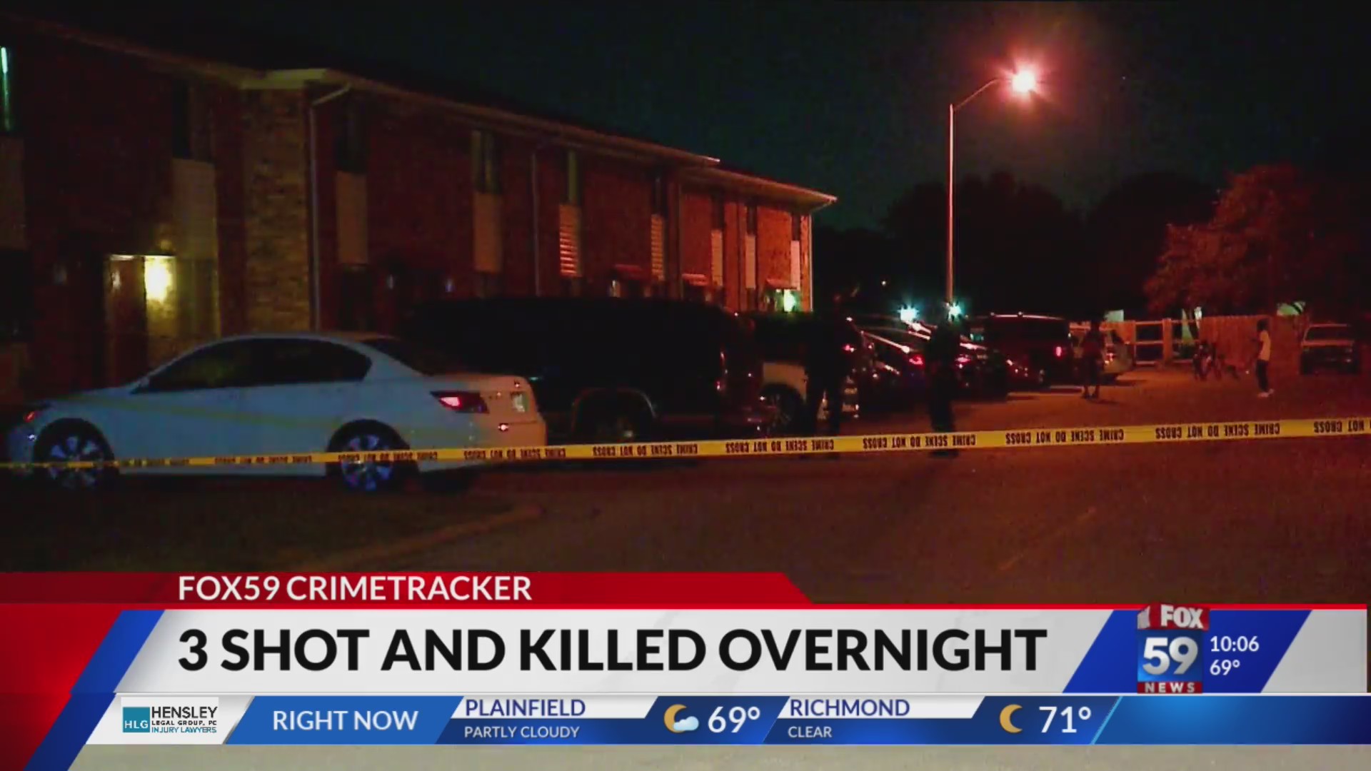 3 killed overnight in Indy – Fox 59