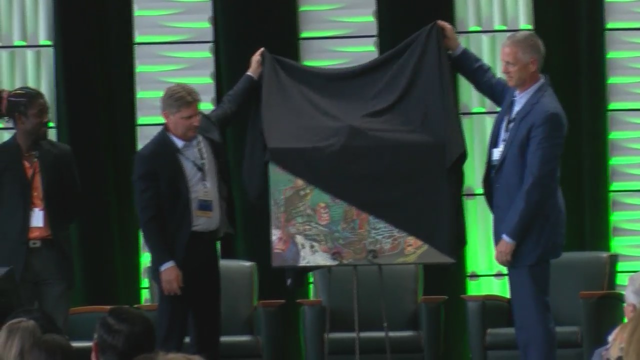 Artwork unveiled at Lambeau Field Atrium during New North Summit – WFRV ...