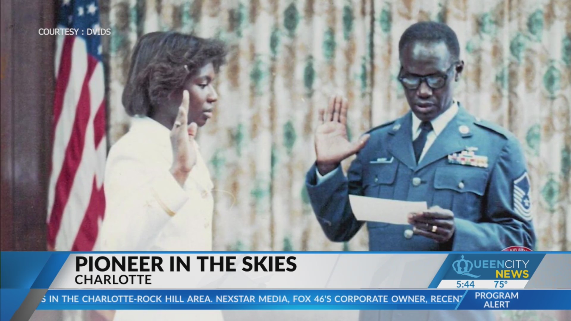 First Black female Navy pilot flies it forward – Queen City News