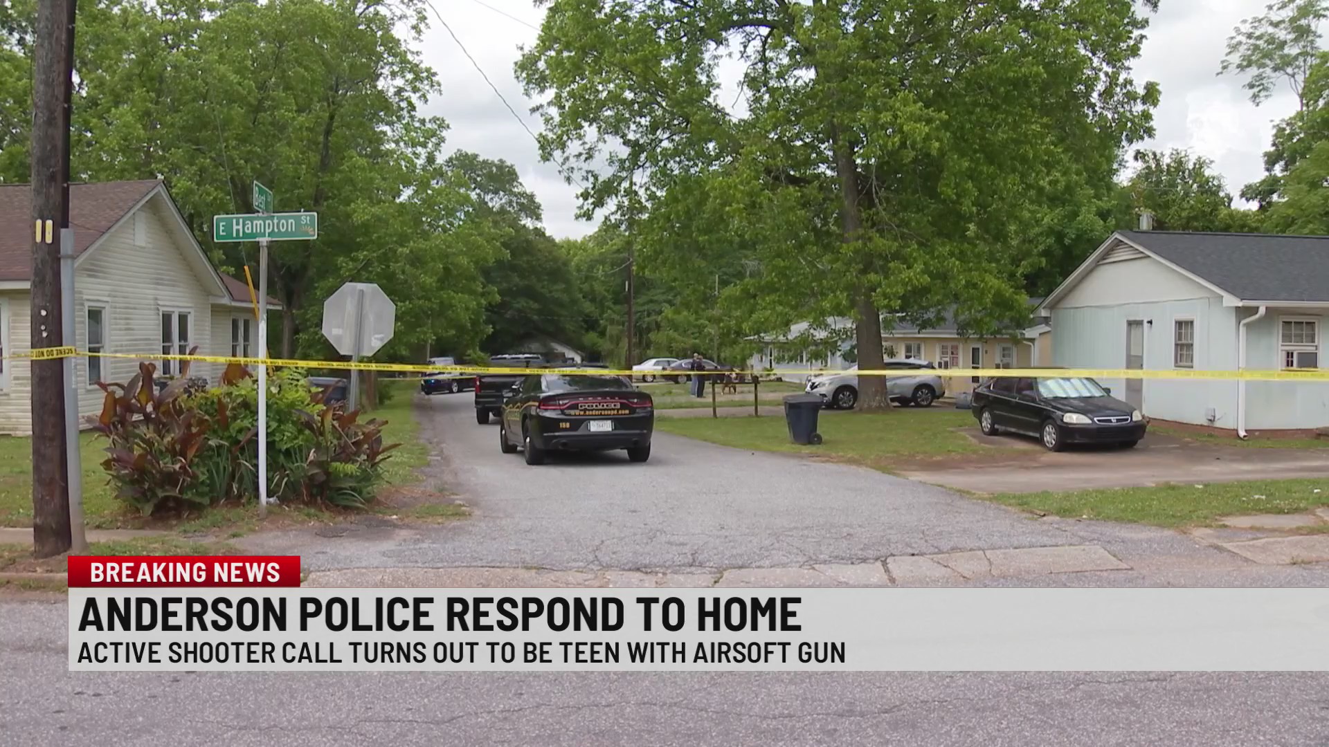 Teen in custody following active shooter 911 calls in Anderson – WSPA 7NEWS