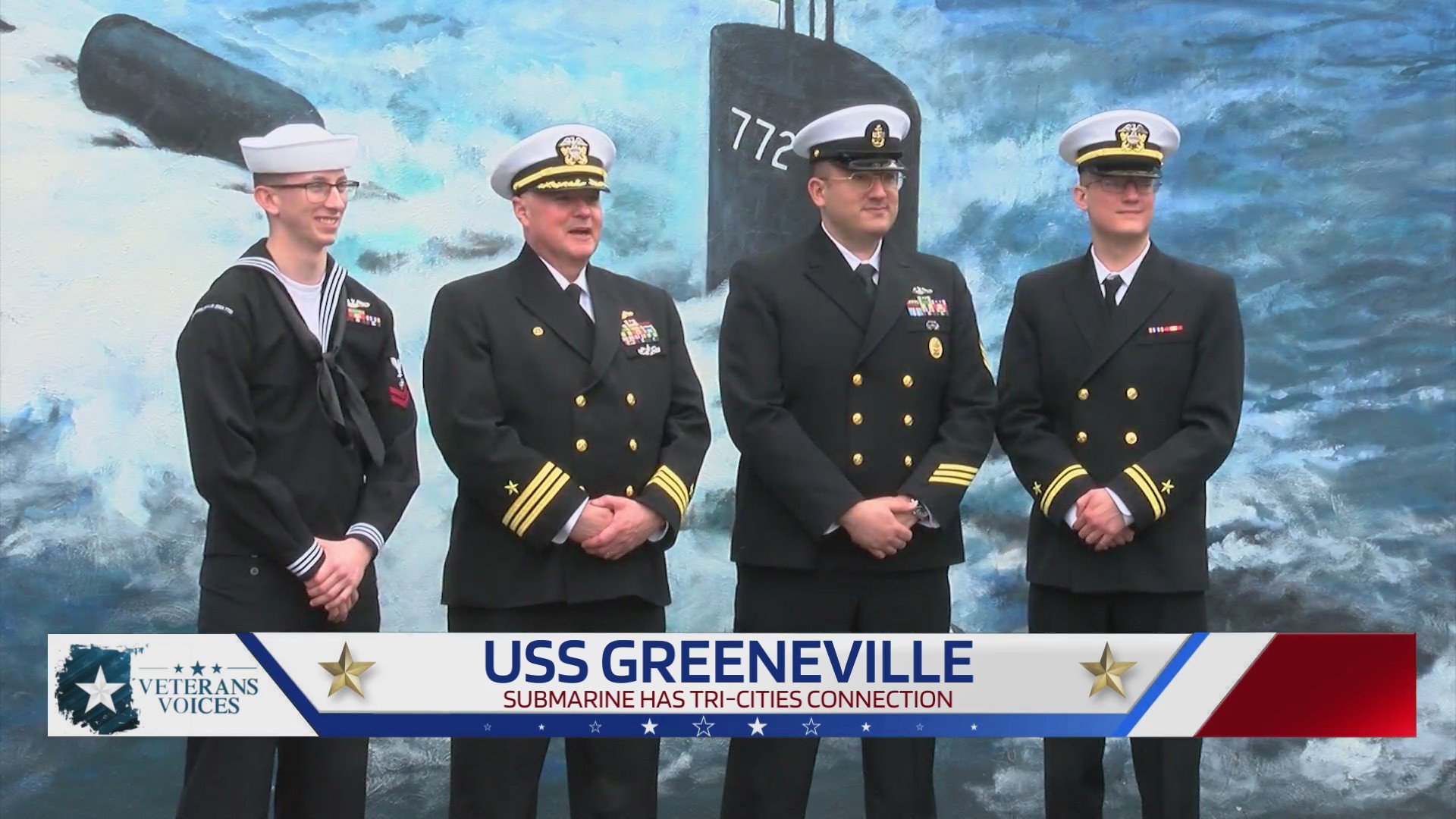 Veterans Voices: USS Greeneville commander & crew visit namesake city ...