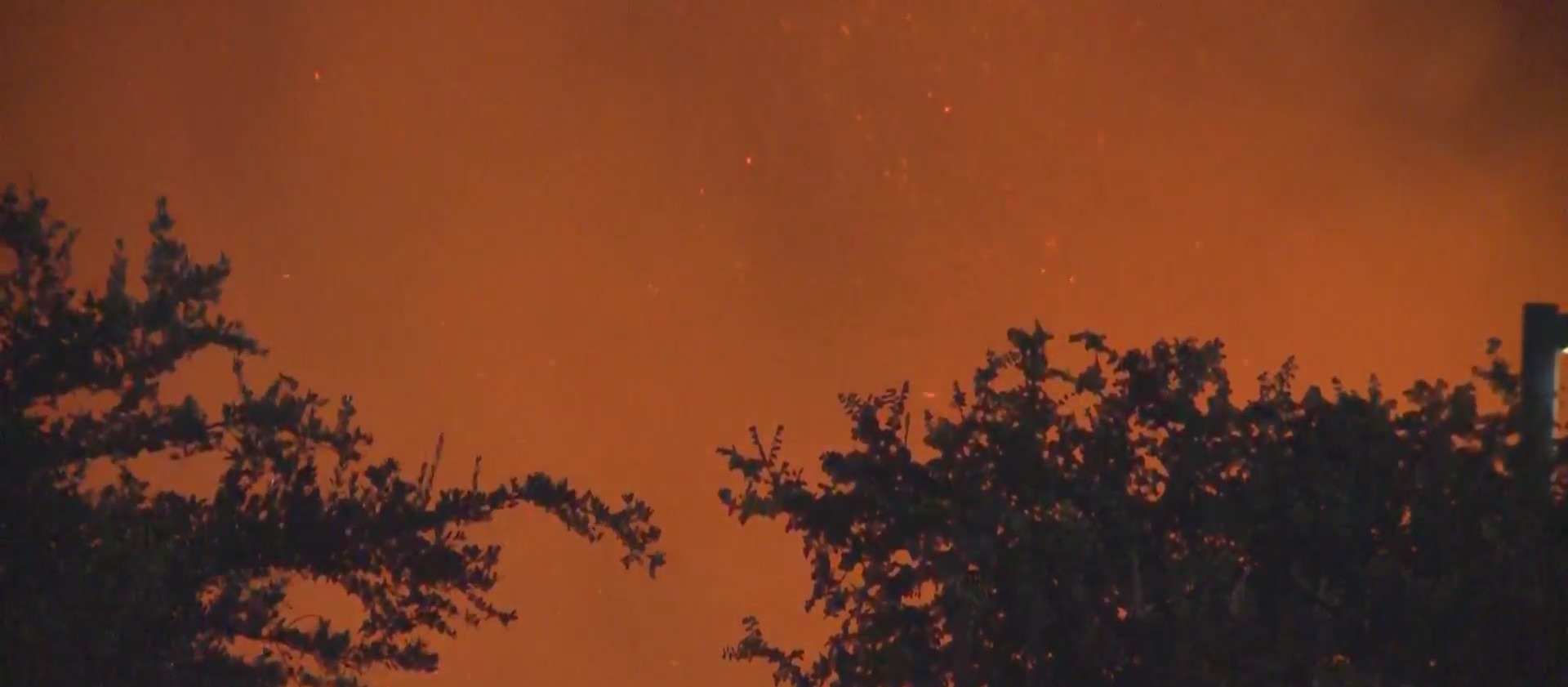 One building destroyed, some residents displaced after brush fire near ...