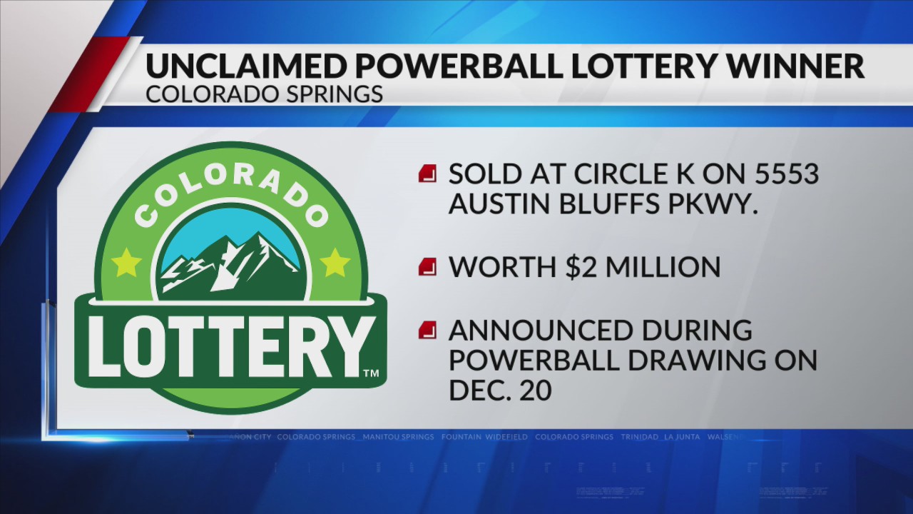 Check your Powerball tickets, $2M winner in Colorado Springs – FOX21 ...