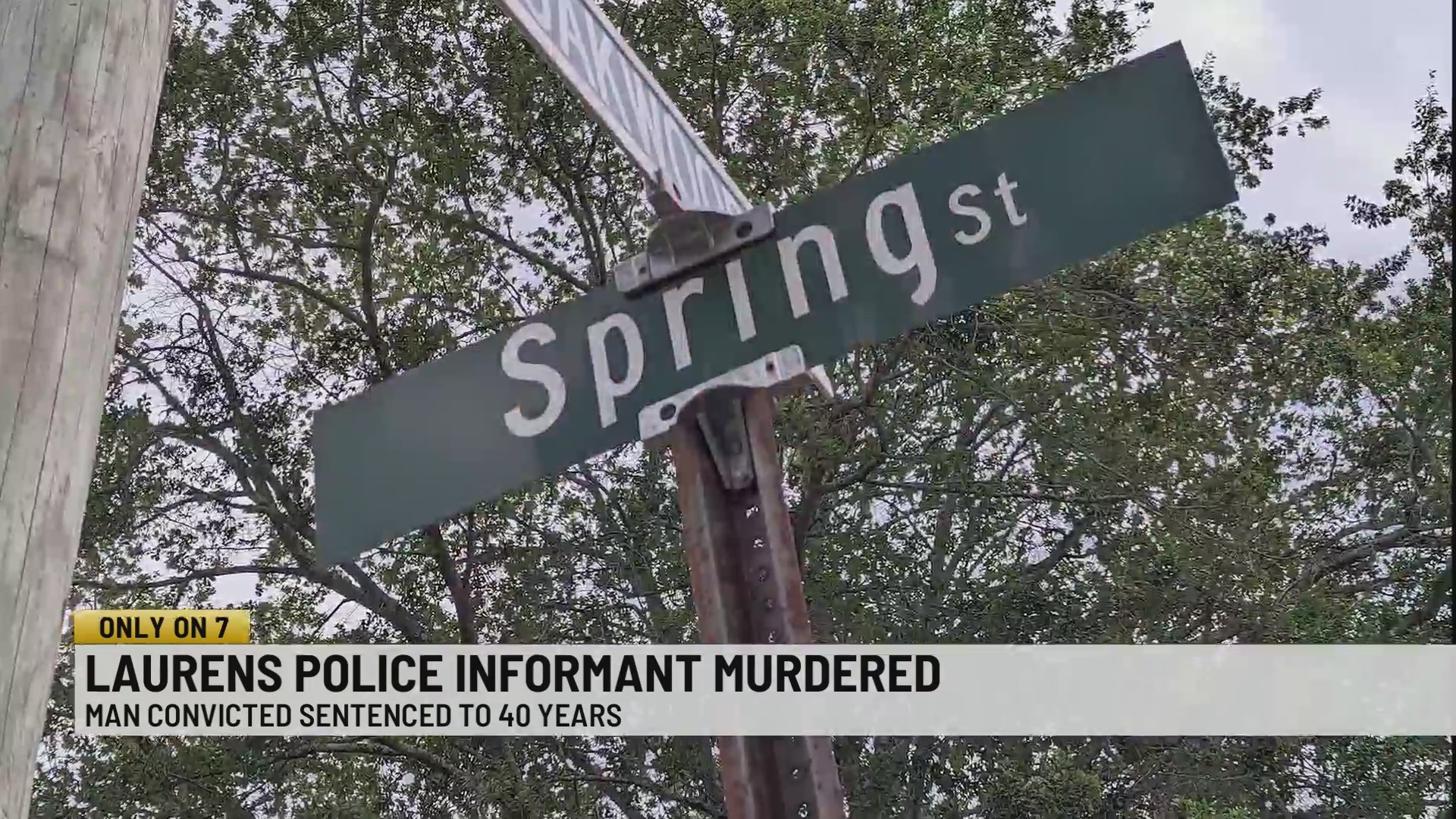 Gang Member Convicted After Killing Laurens Police Department Informant