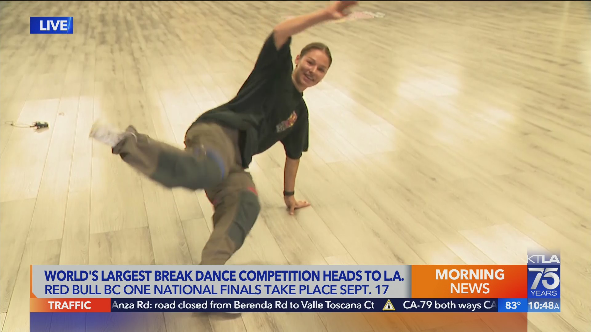 Break dancer B-Girl Kate previews the Red Bull BC One national finals ...