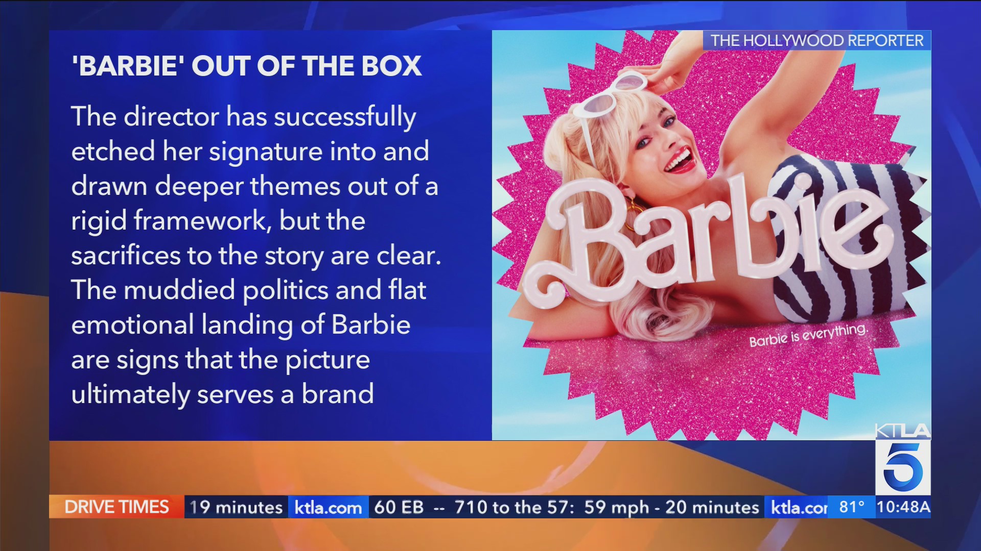 Pink, politics and laughs: Critics review ‘Barbie’ movie – WKRN News 2