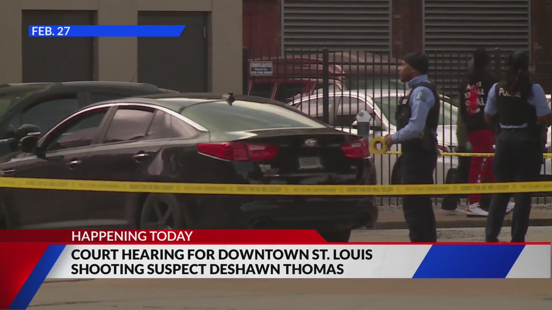 Court hearing downtown stl for Deshawn Thomas – FOX 2