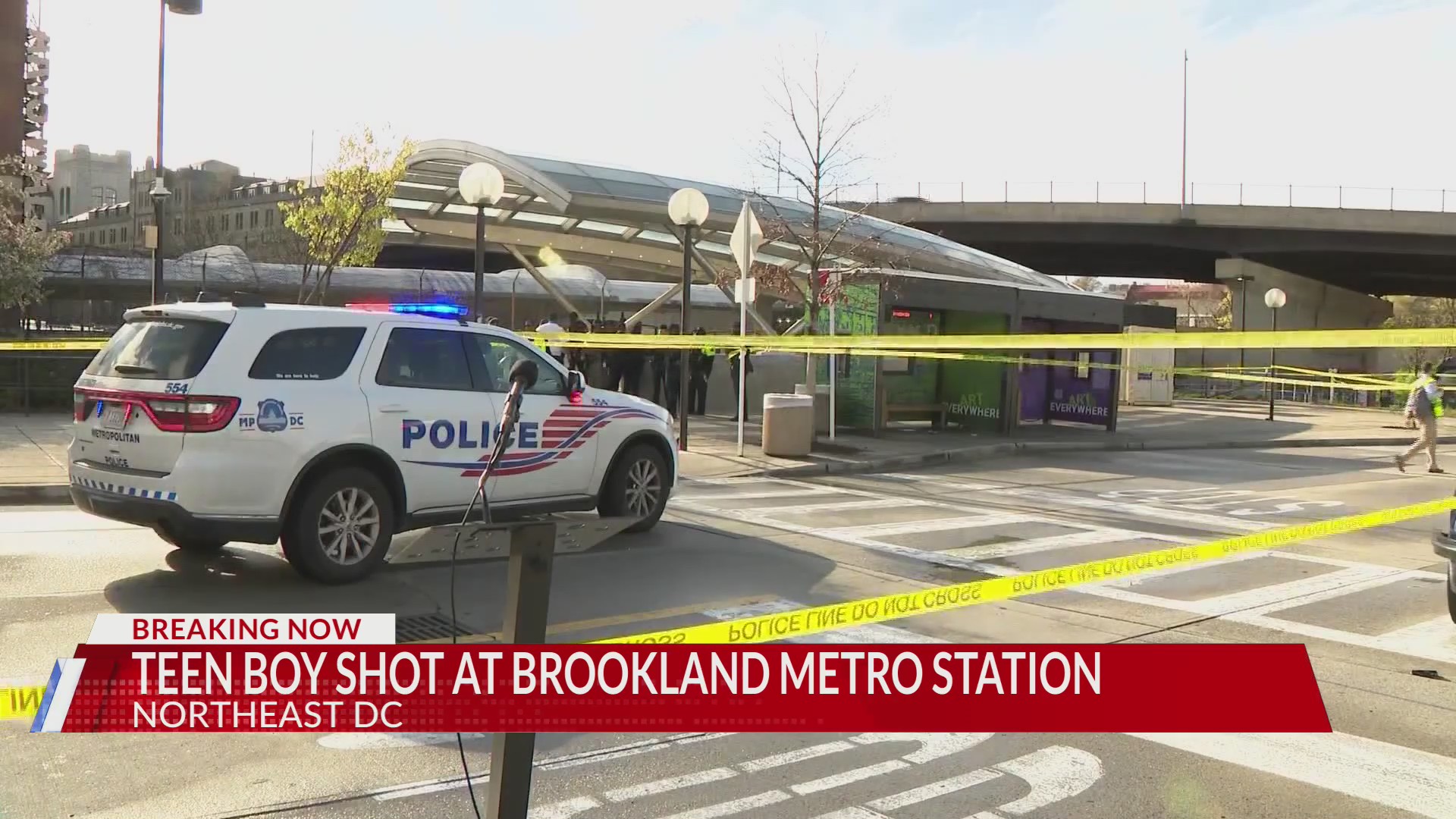 DC police: Boy shot at Brookland Metro station – DC News Now | DC ...