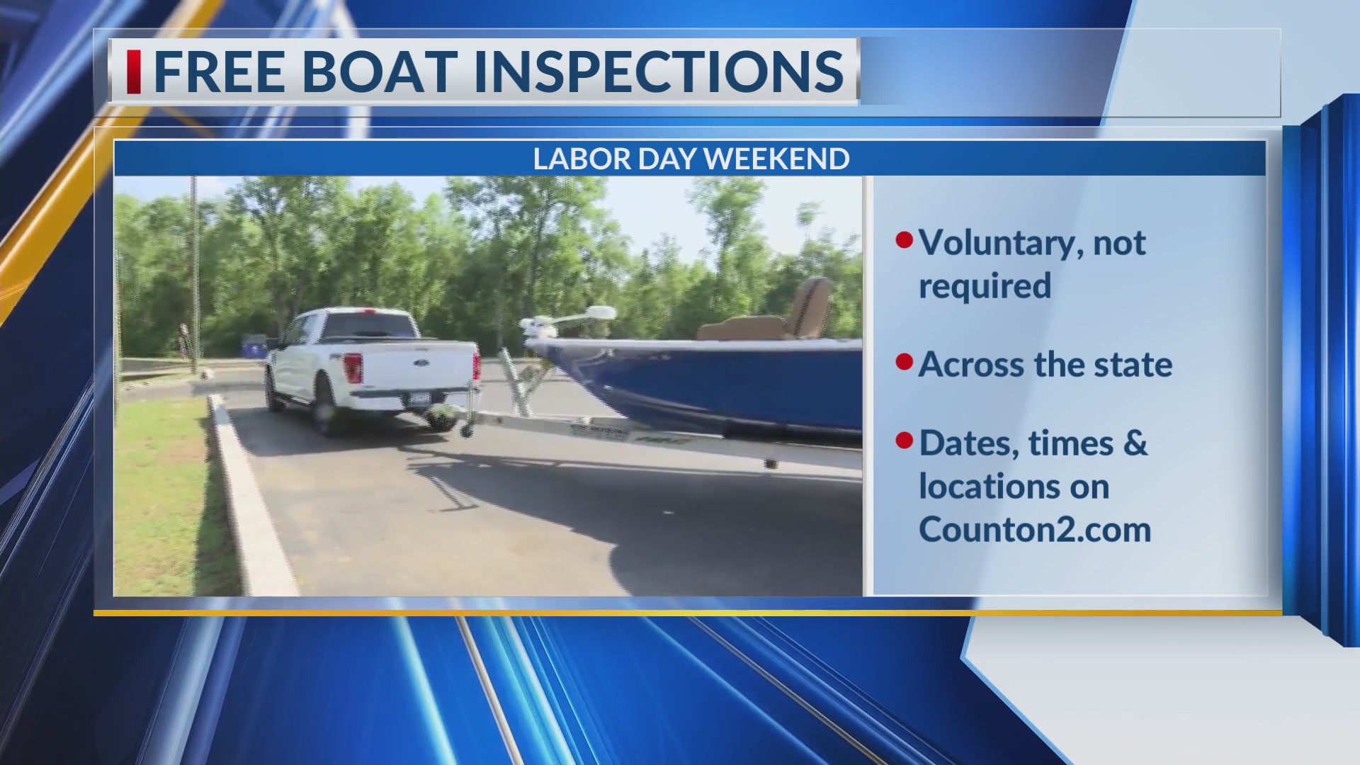 SCDNR offering free safety boat inspections over Labor Day weekend ...