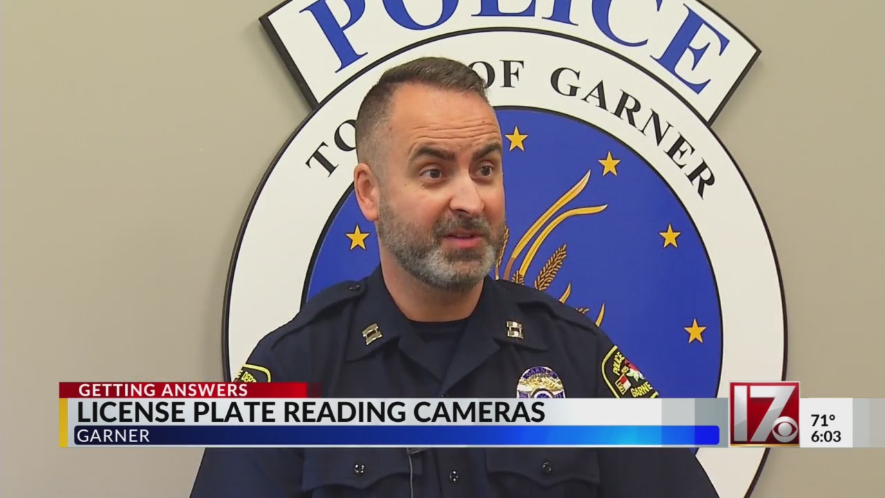 Garner police thank license plate reader cameras after Raleigh man ...