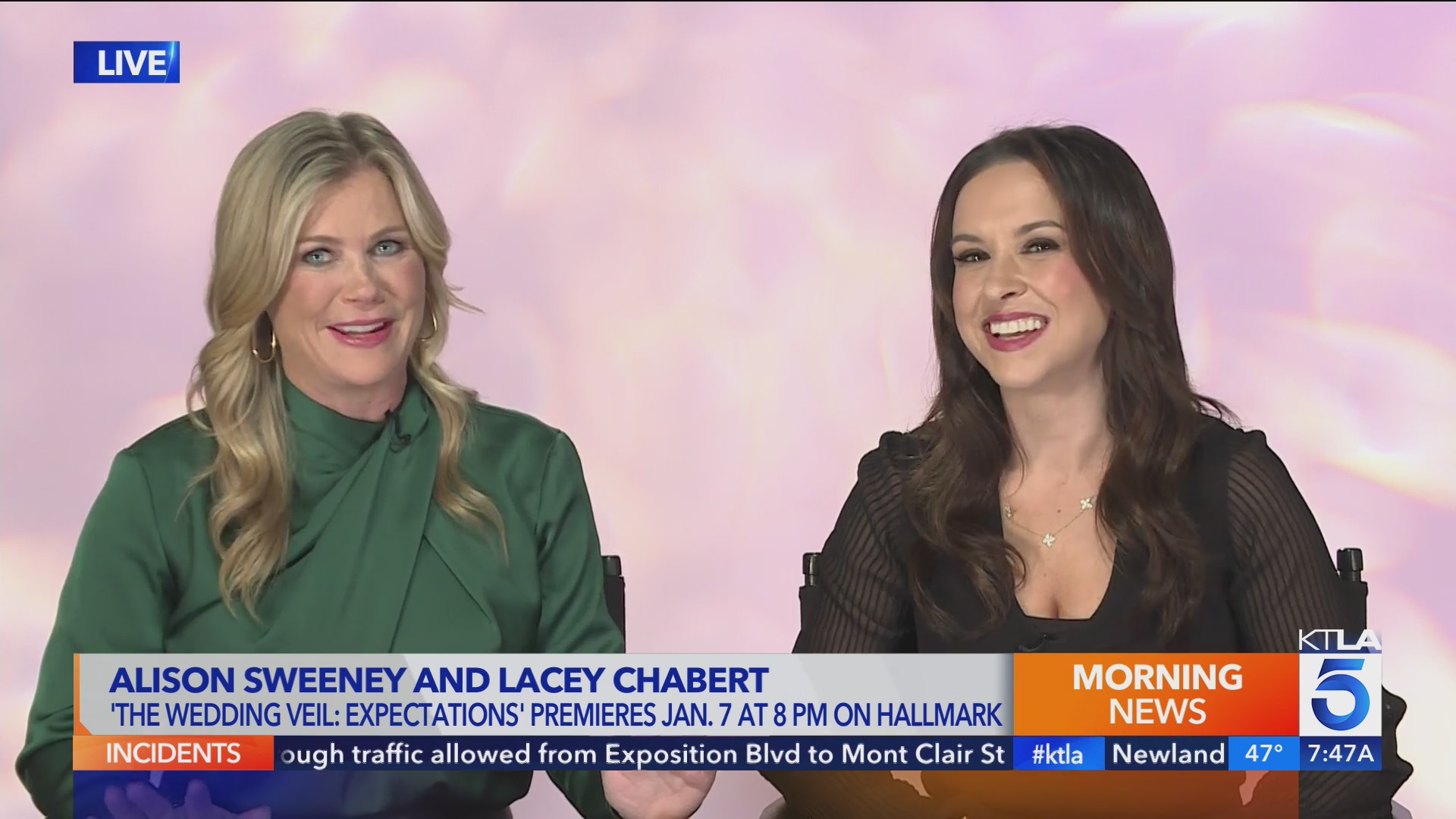 Alison Sweeney and Lacey Chabert talk new Hallmark movie ‘The Wedding ...