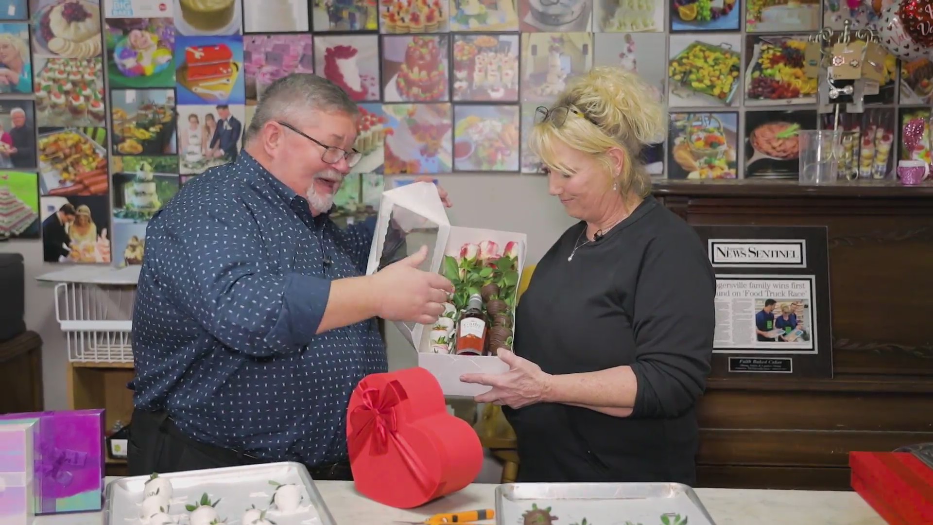 A Valentine’s Visit to Faith Baked Cakes – WJHL | Tri-Cities News & Weather