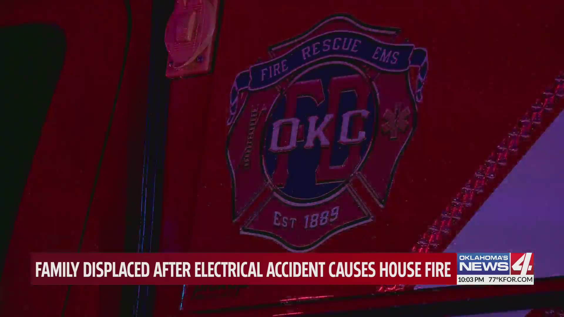 House Fire In Se Oklahoma City Caused By Electrical Accident