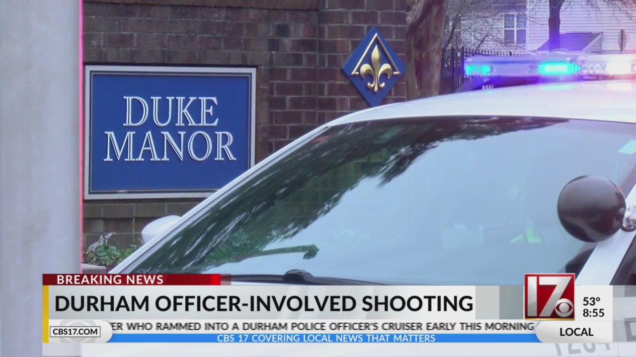 Durham police officer involved in non-fatal shooting – CBS17.com