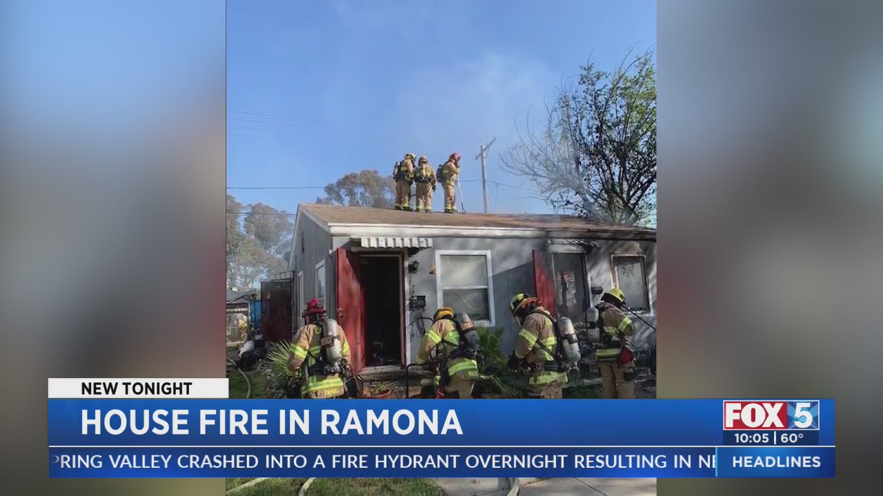 House Fire in Ramona – FOX 5 San Diego & KUSI News