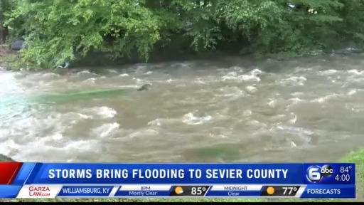 ‘Panic’ Storms bring flooding to Sevier County – WATE 6 On Your Side