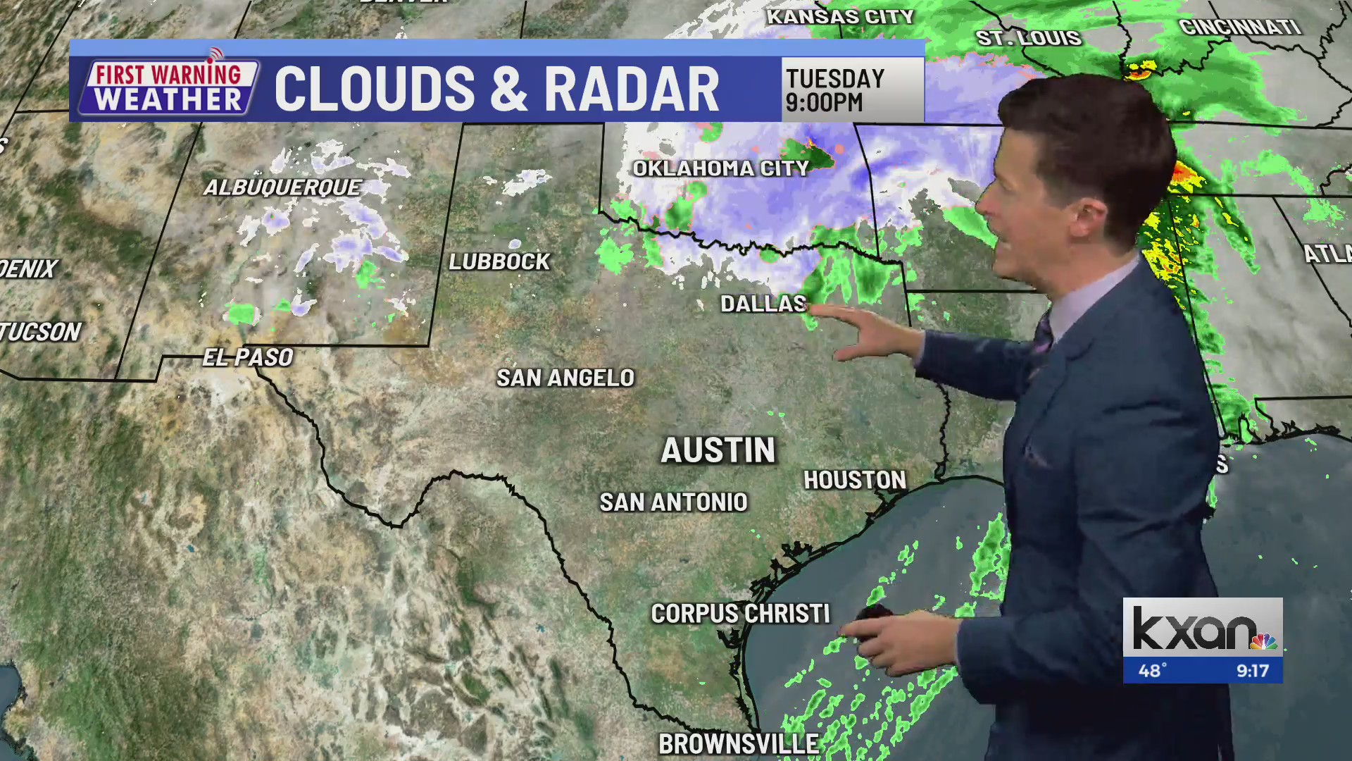 Tuesday overnight First Warning Forecast – KXAN Austin