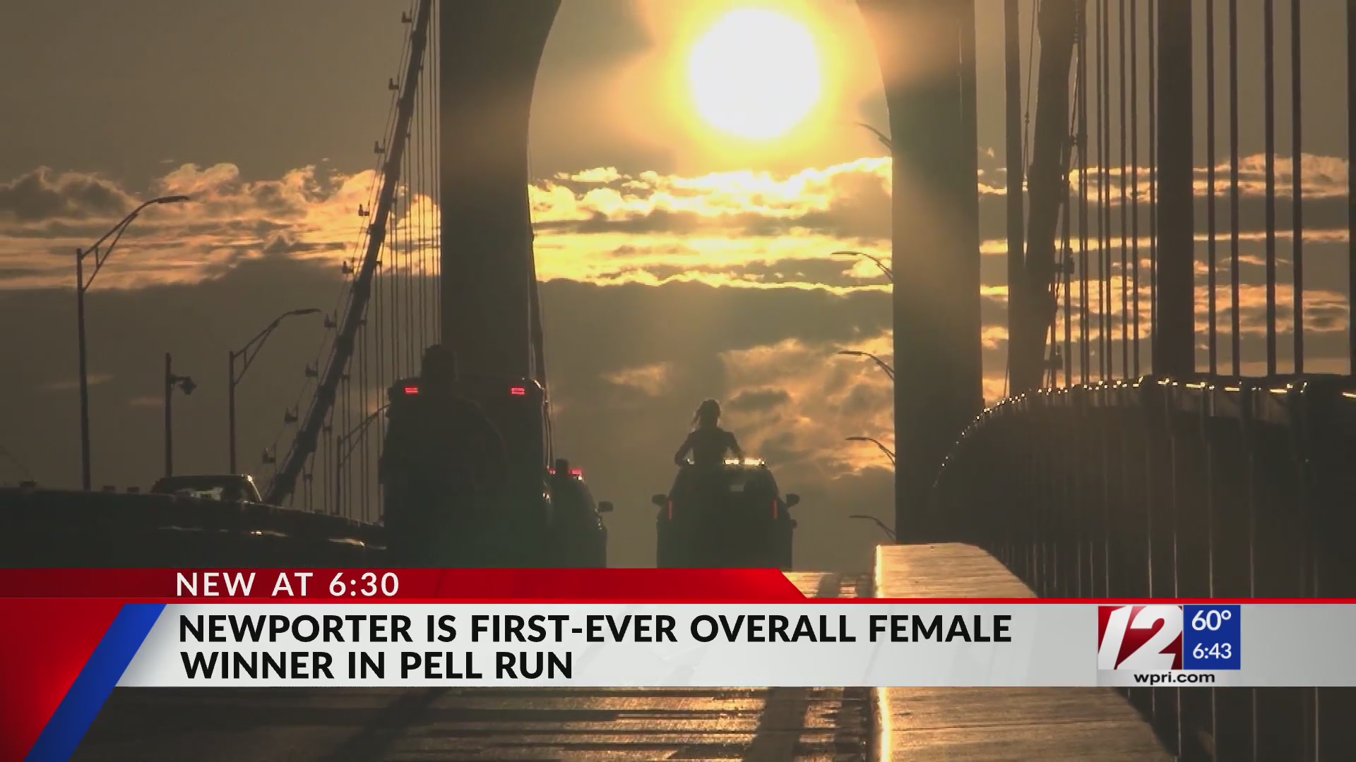 Newporter is first-ever overall female winner of Citizens Pell Bridge ...