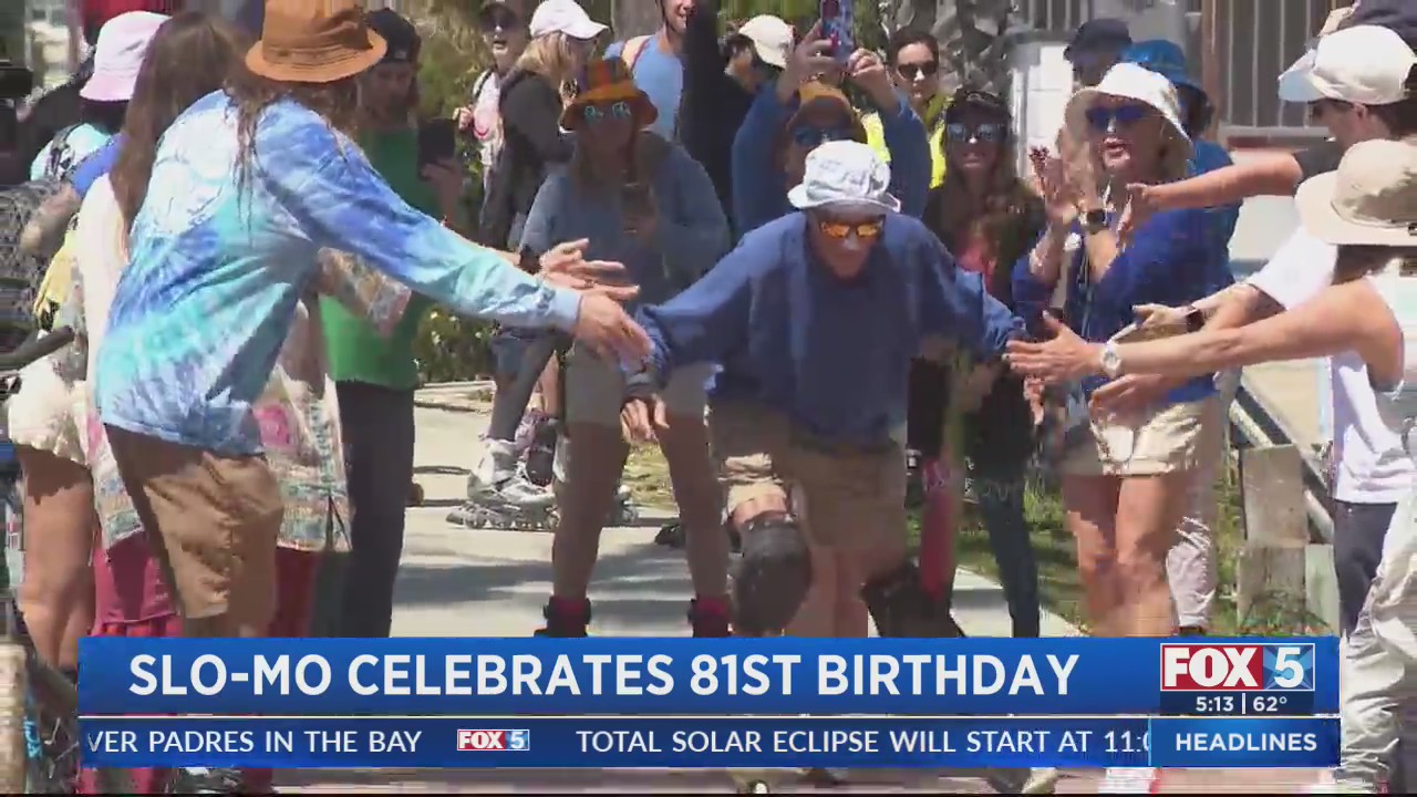 Meet ‘Slo-mo,’ the 81-year-old rollerblader in Pacific Beach – FOX 2