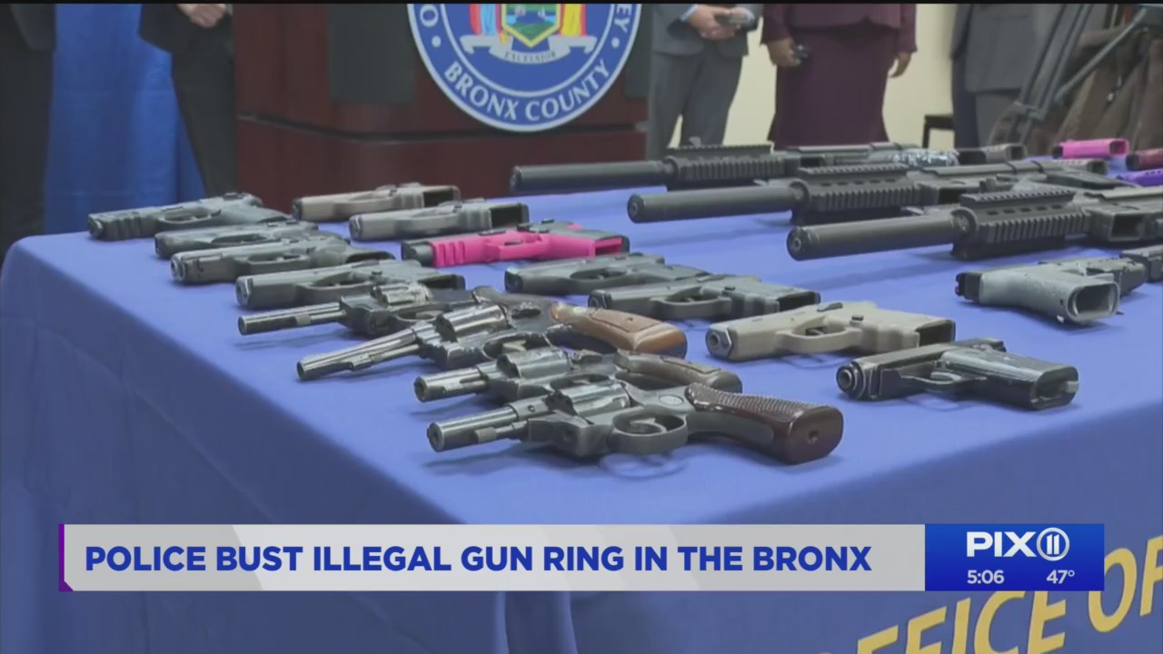 Police bust illegal gun ring in the Bronx – PIX11