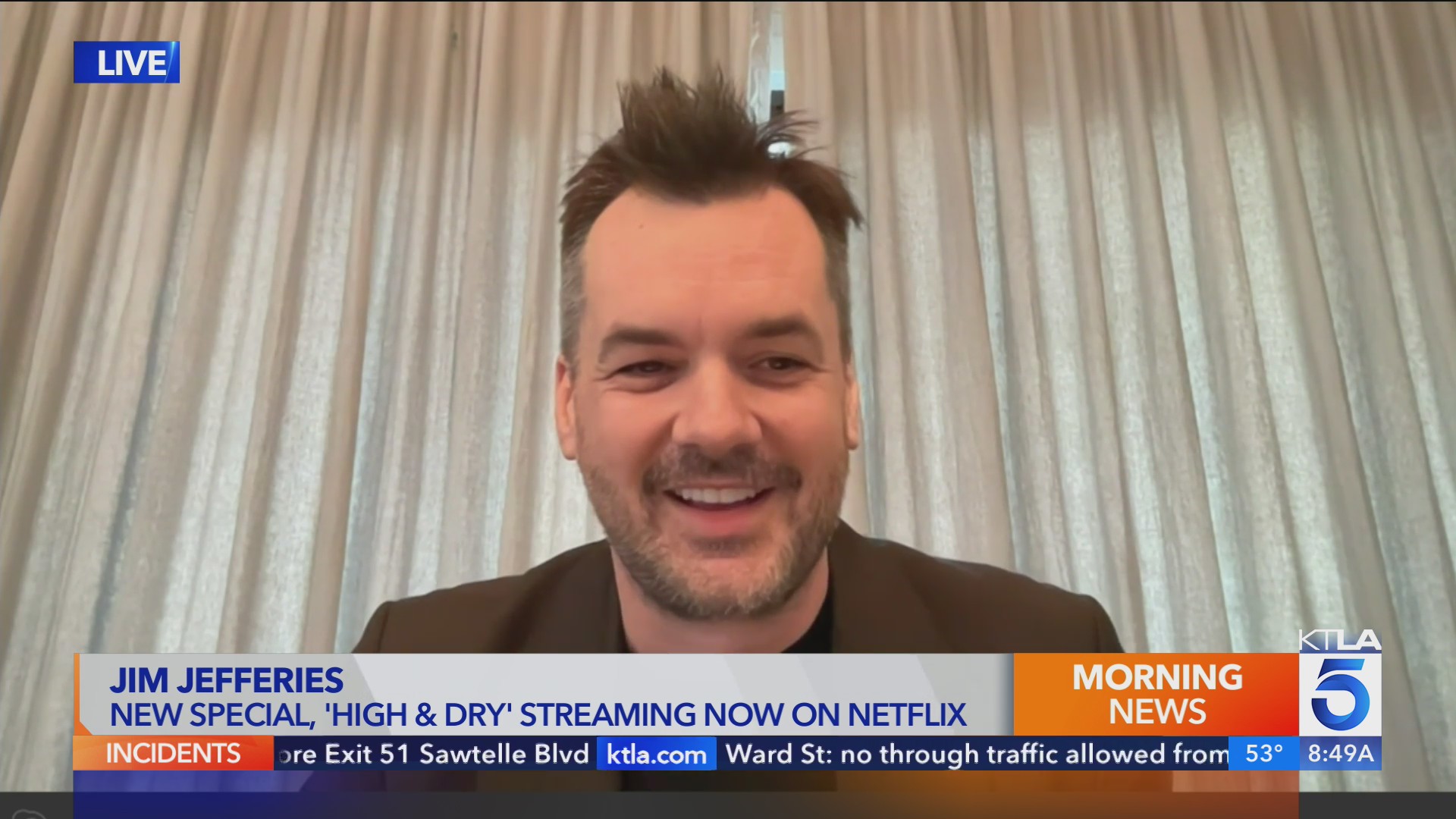 Jim Jefferies shares details about the inspiration for his stand-up ...