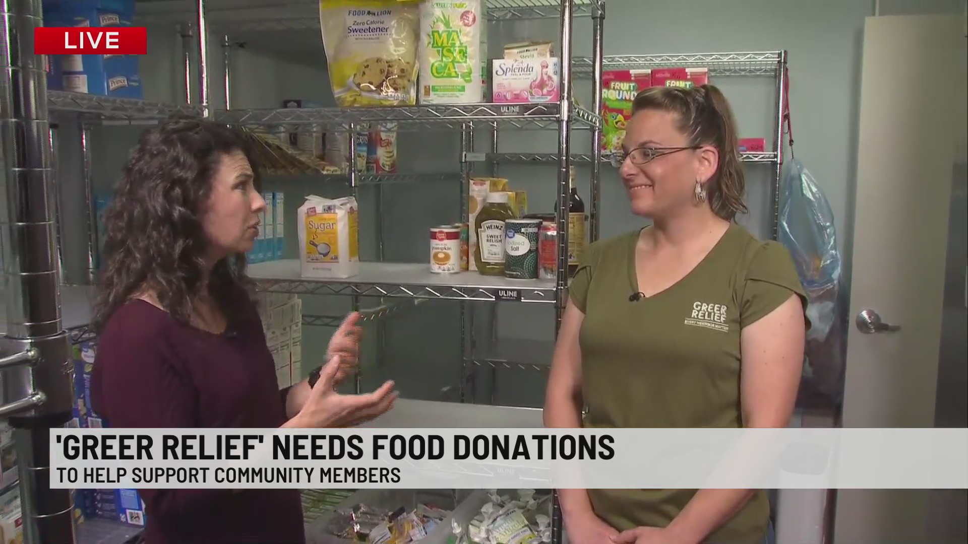 Greer Relief needs help to feed community, spread the word about their ...