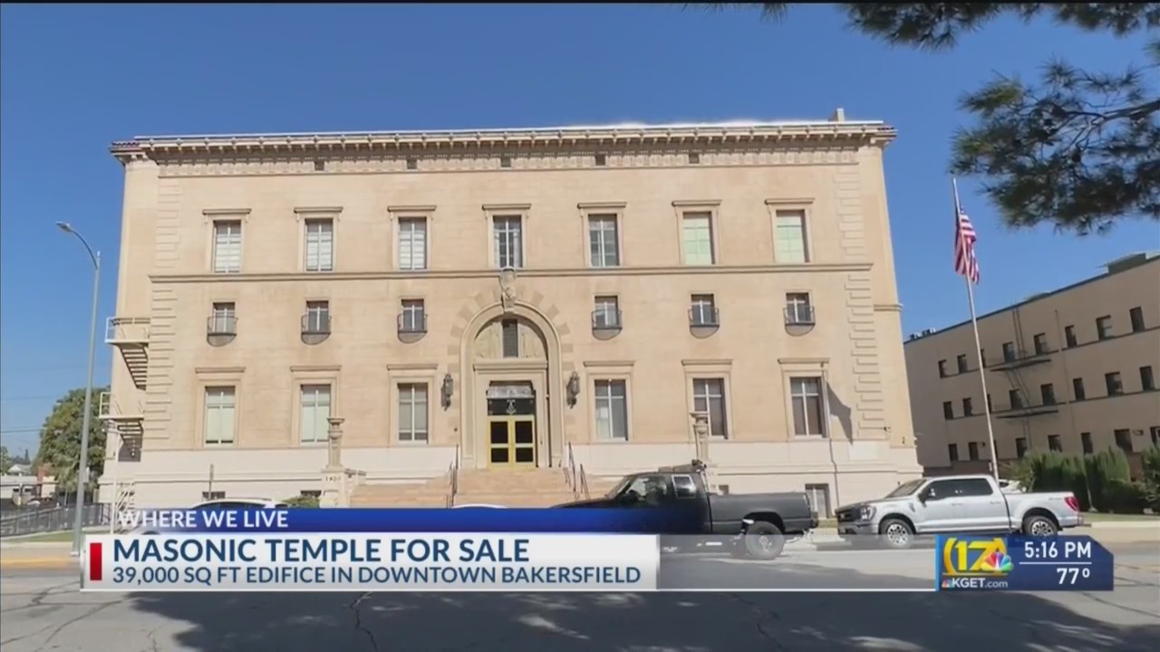 Masonic Temple, a Bakersfield landmark for 100 years, goes on the ...