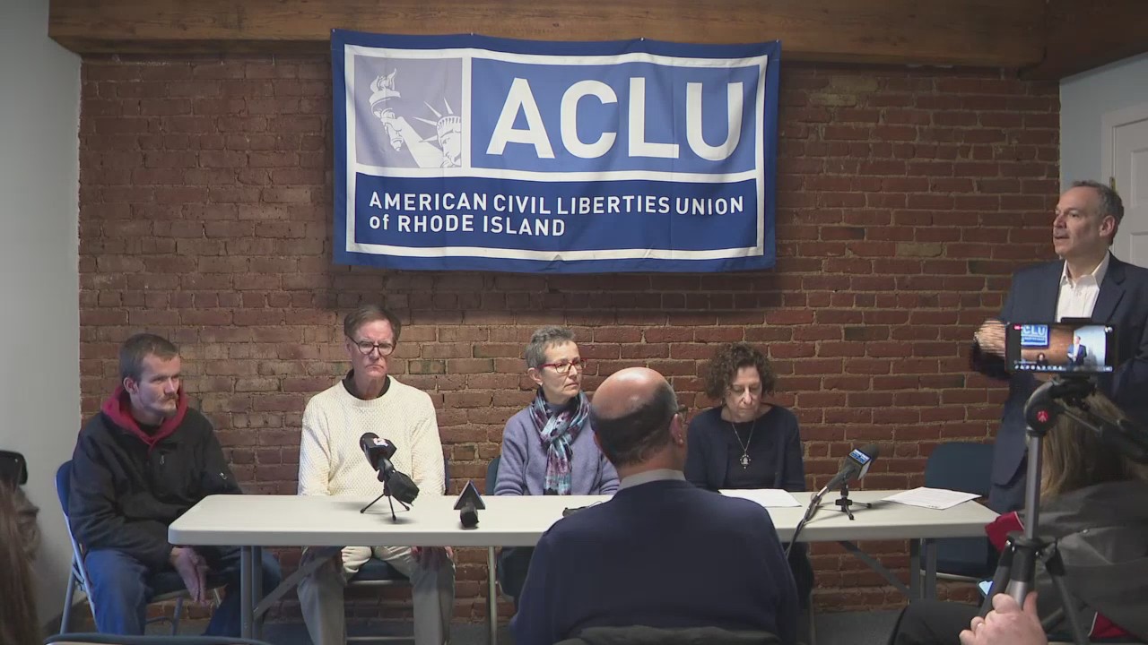 VIDEO NOW: ACLU files lawsuit on behalf of homeless people camped ...